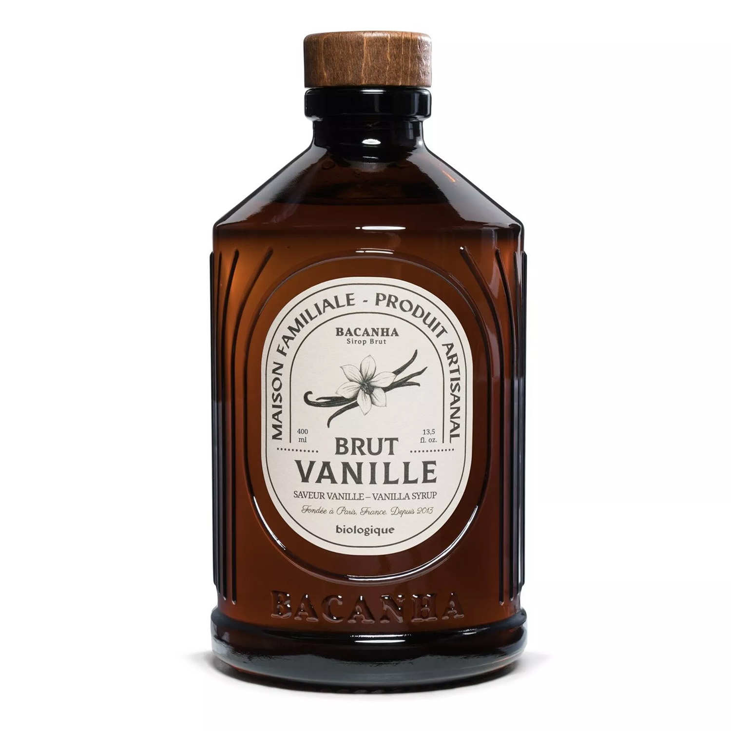 Bacanha Organic Vanilla Syrup - 400 ml - Bacanha