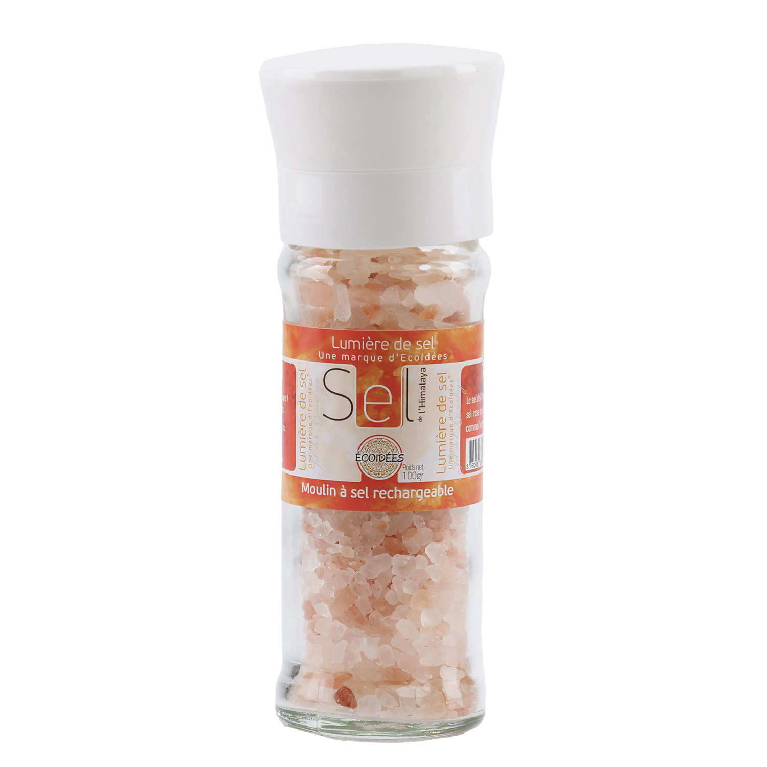 Coarse kitchen salt in a mill - Ecoidées