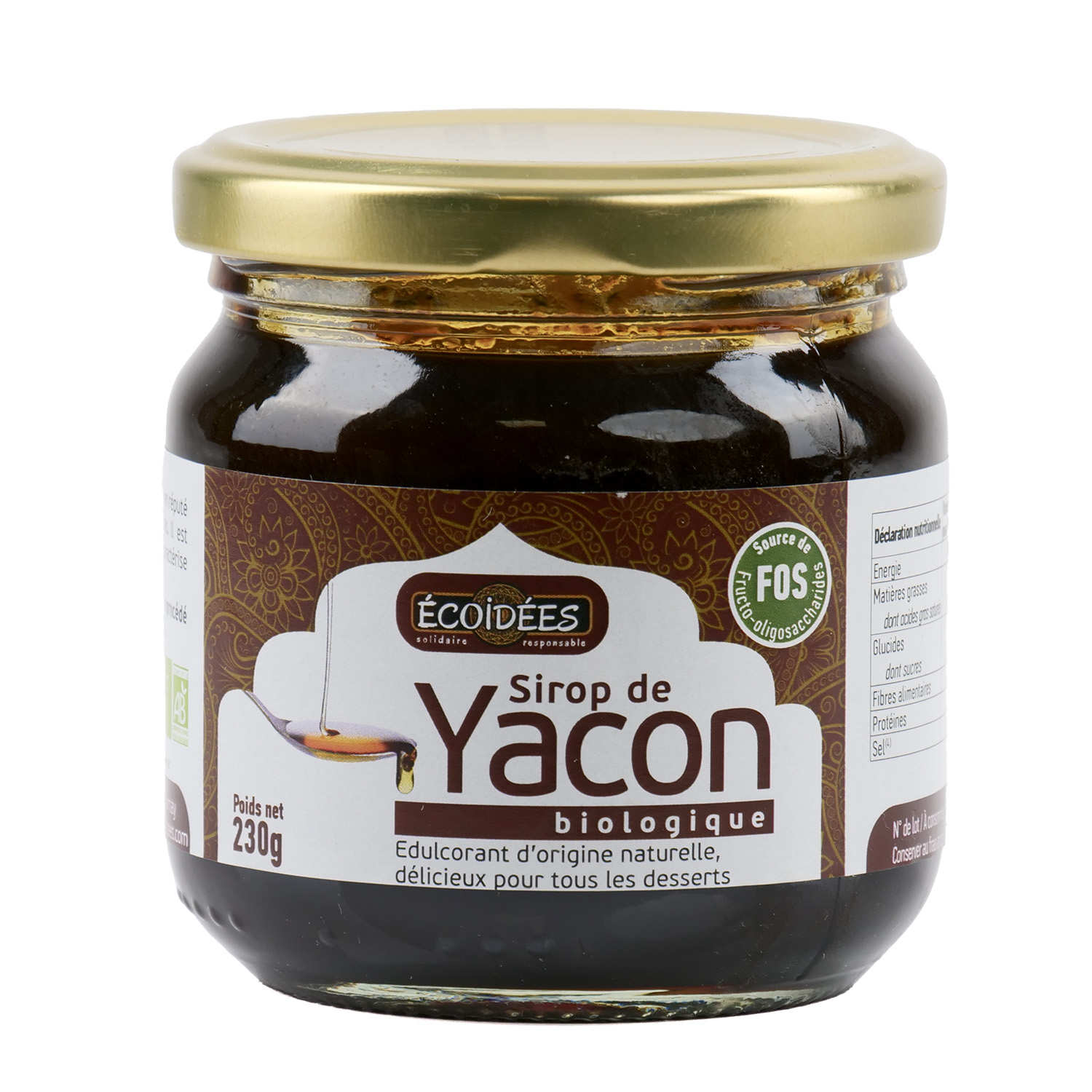Organic Yacon Syrup - Ecoidées
