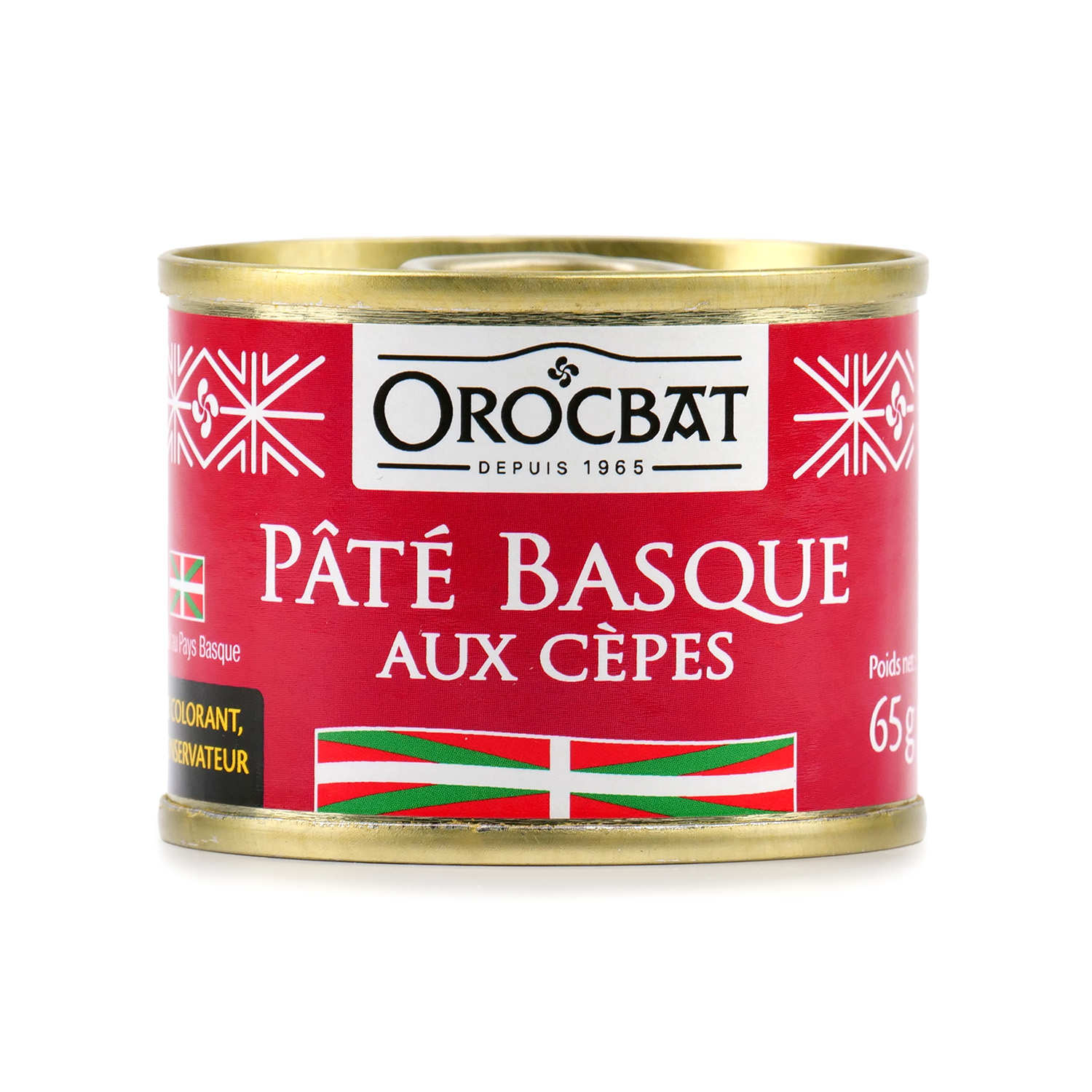 Mini Basque pâté with porcini mushrooms - Orocbat