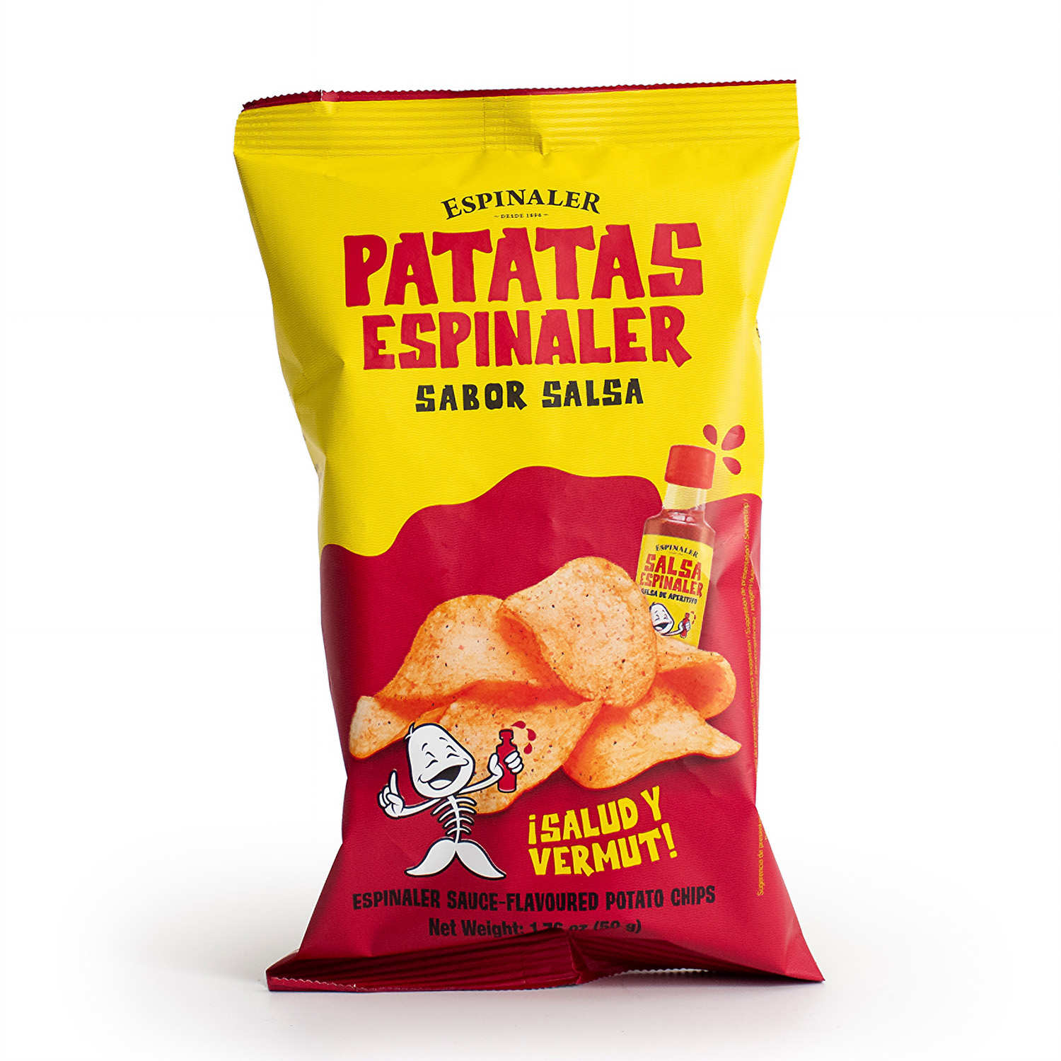 Patatas Espinaler - Spanish chips with Espinaler sauce - Espinaler