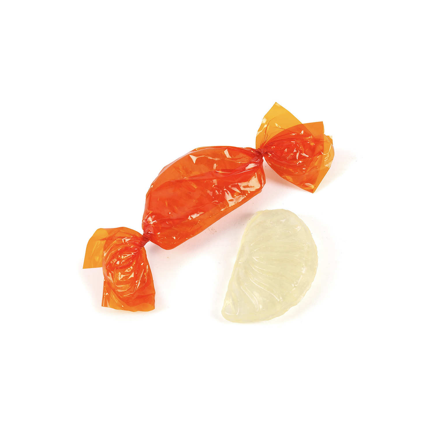 Orange fruit slice candy - Nougalet
