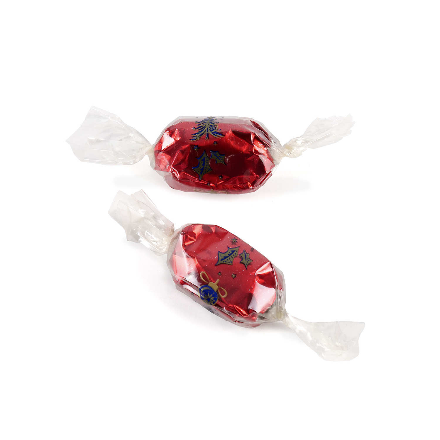 Christmas red fruit filled sweets - Blueberry, strawberry, blackcurrant ...