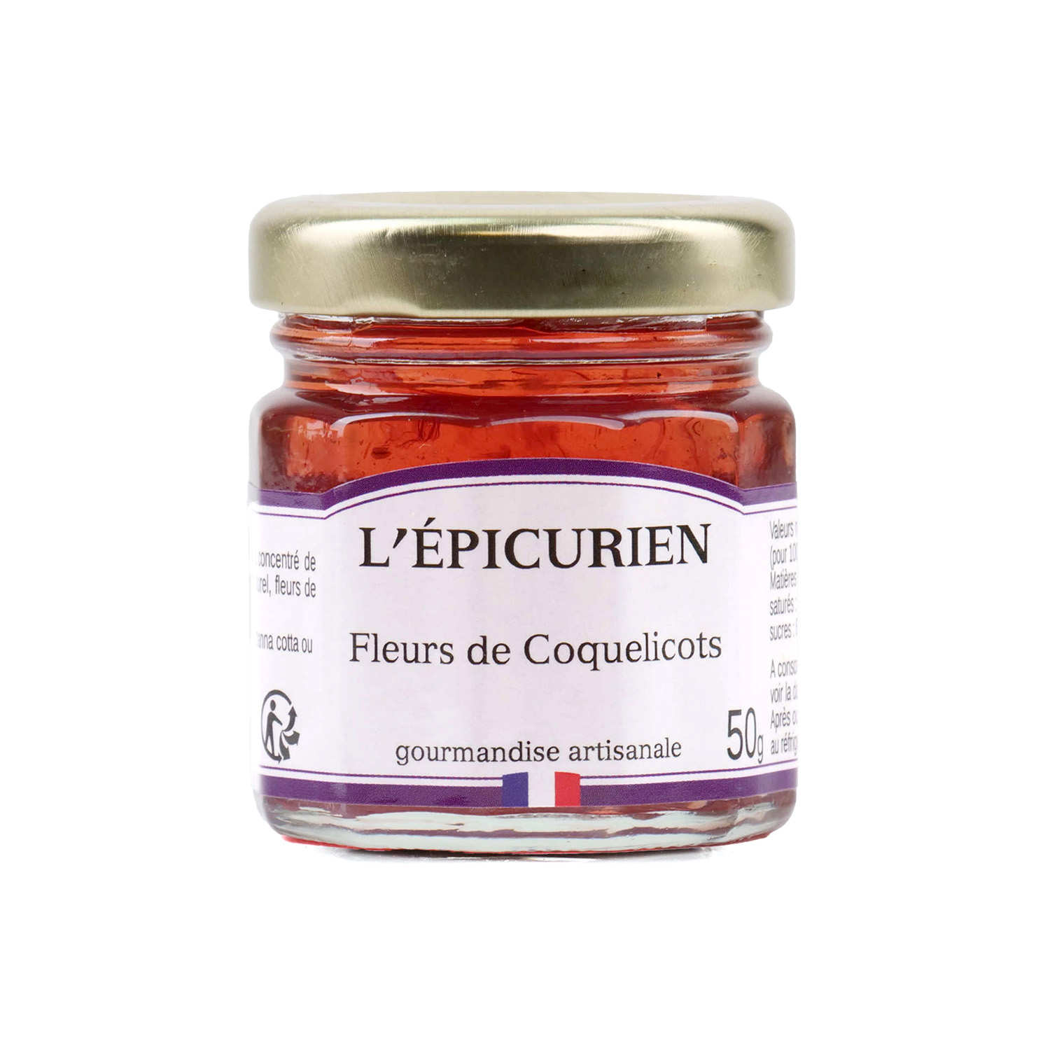 Mini poppy flower jam - L'Épicurien