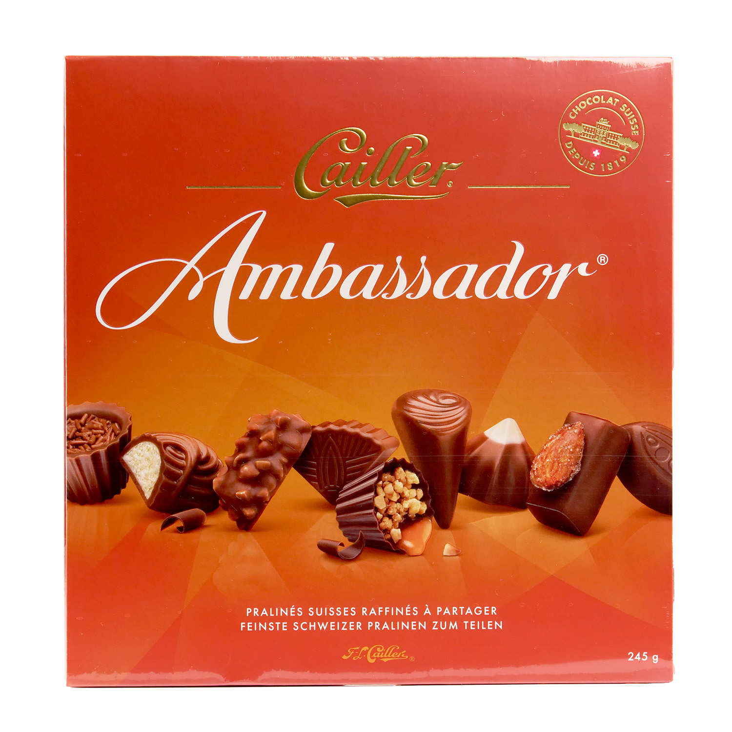 Cailler Ambassador - Assortment of Swiss pralines - Cailler