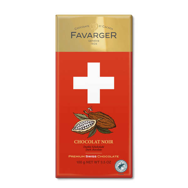 Tablette de chocolat suisse noir - Favarger - Favarger