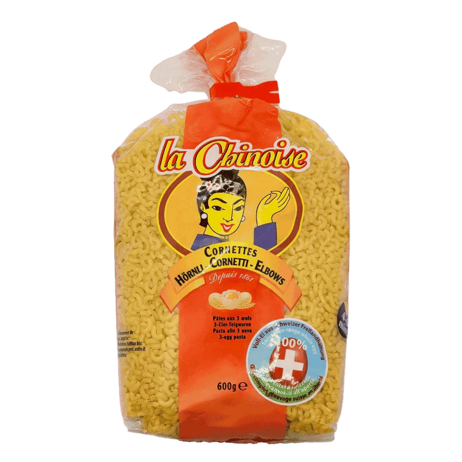 Pâtes cornettes La Chinoise - La Chinoise