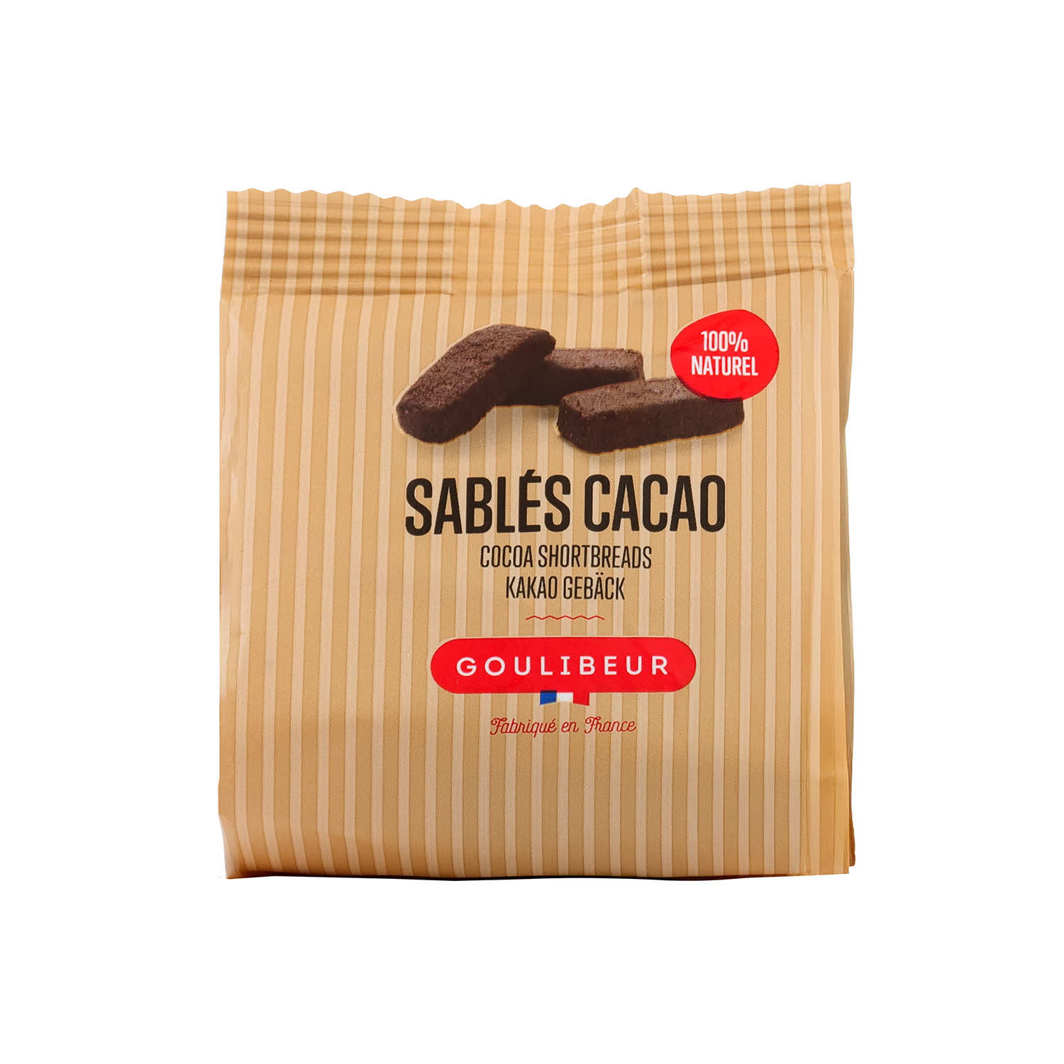 Mini sachet de sablés cacao - Goulibeur