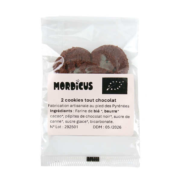 Cookies tout chocolat The Decadent - Format découverte - Biscuiterie ...