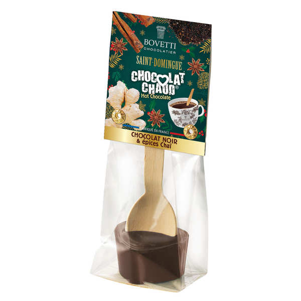 Bâtonnet pour boisson chocolatée - Chocolat noir et épices chaï ...