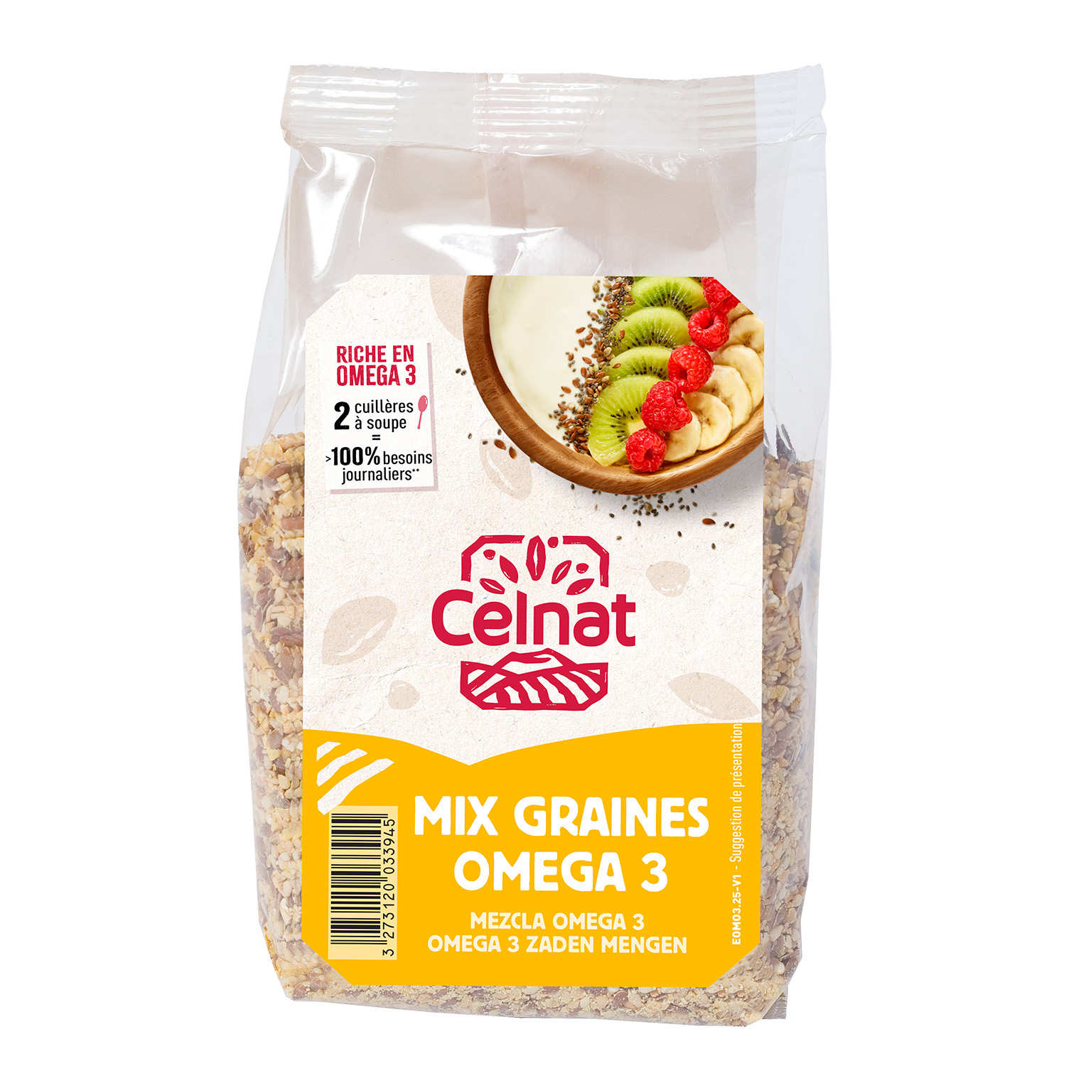 Organic Omega 3 Seed Mix - Celnat