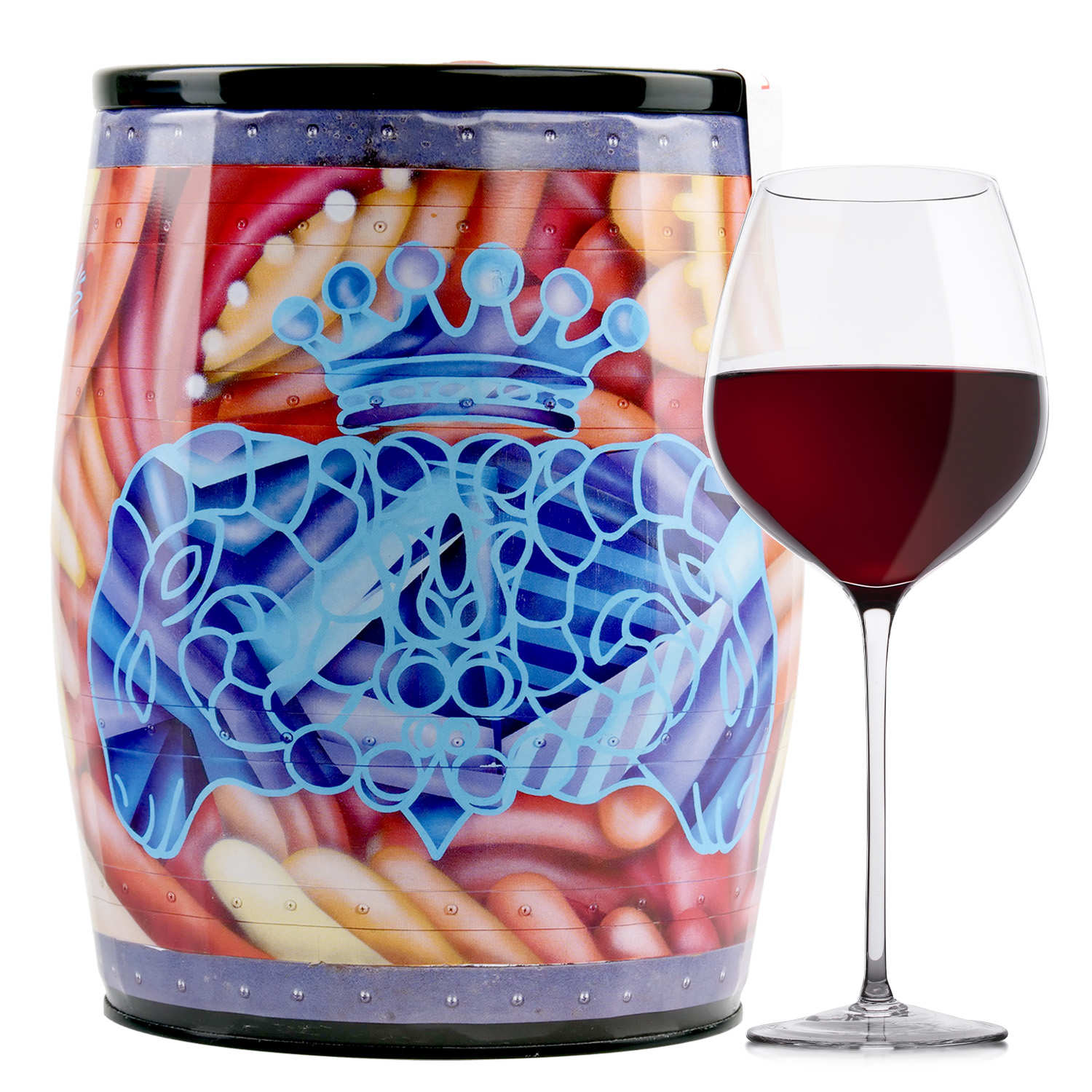 Bib'Art Psico red wine Le Benjamin de Puech Haut - Château Puech-Haut