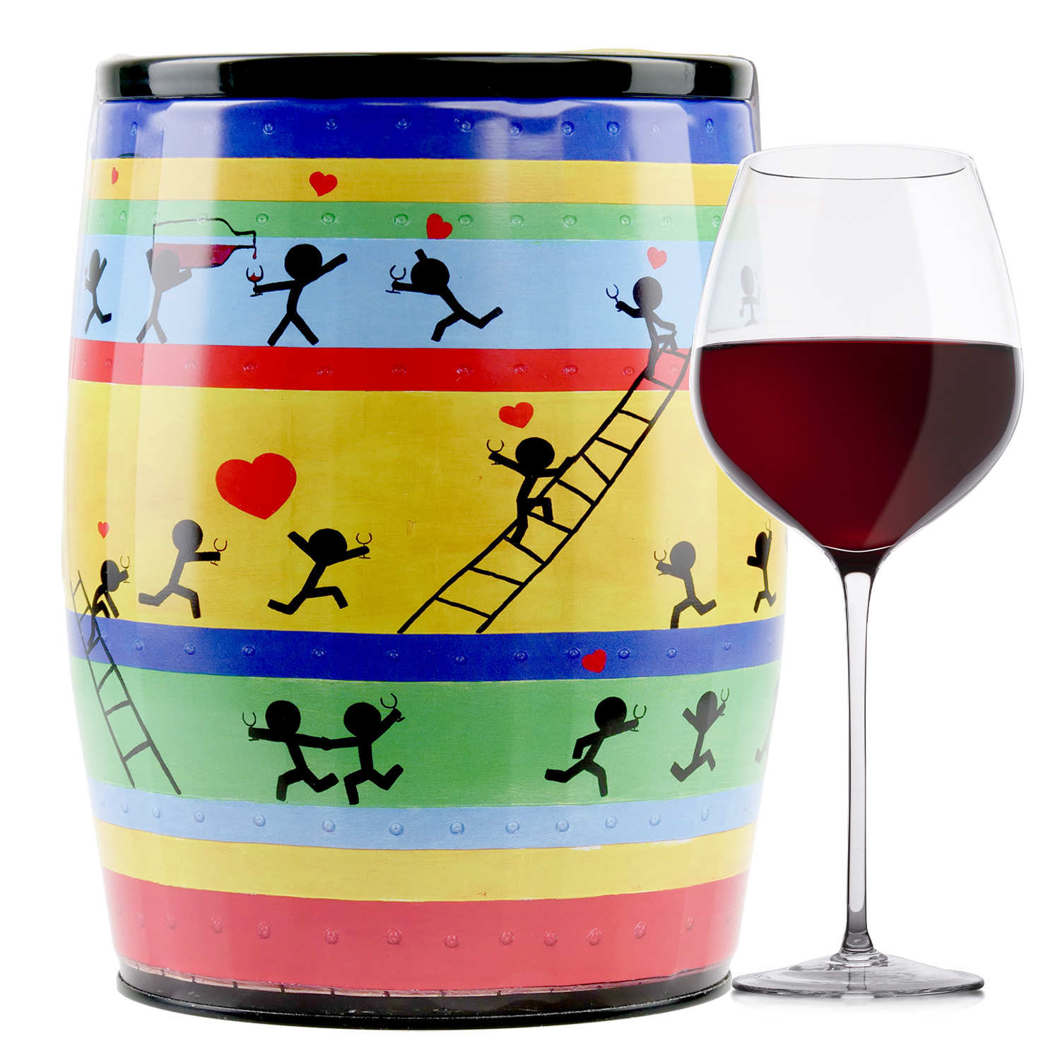 Bib'Art Henggeler red wine Le Benjamin de Puech Haut - Château Puech-Haut