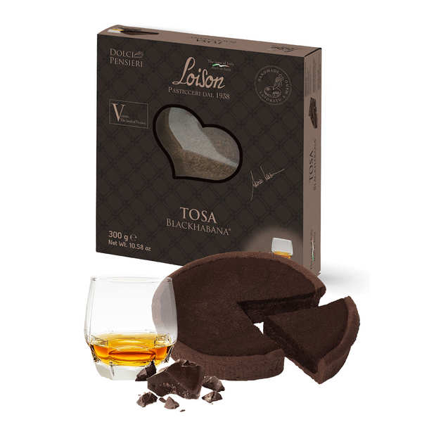 TOSA Blackhabana Tart - Dark chocolate and rum - Loison