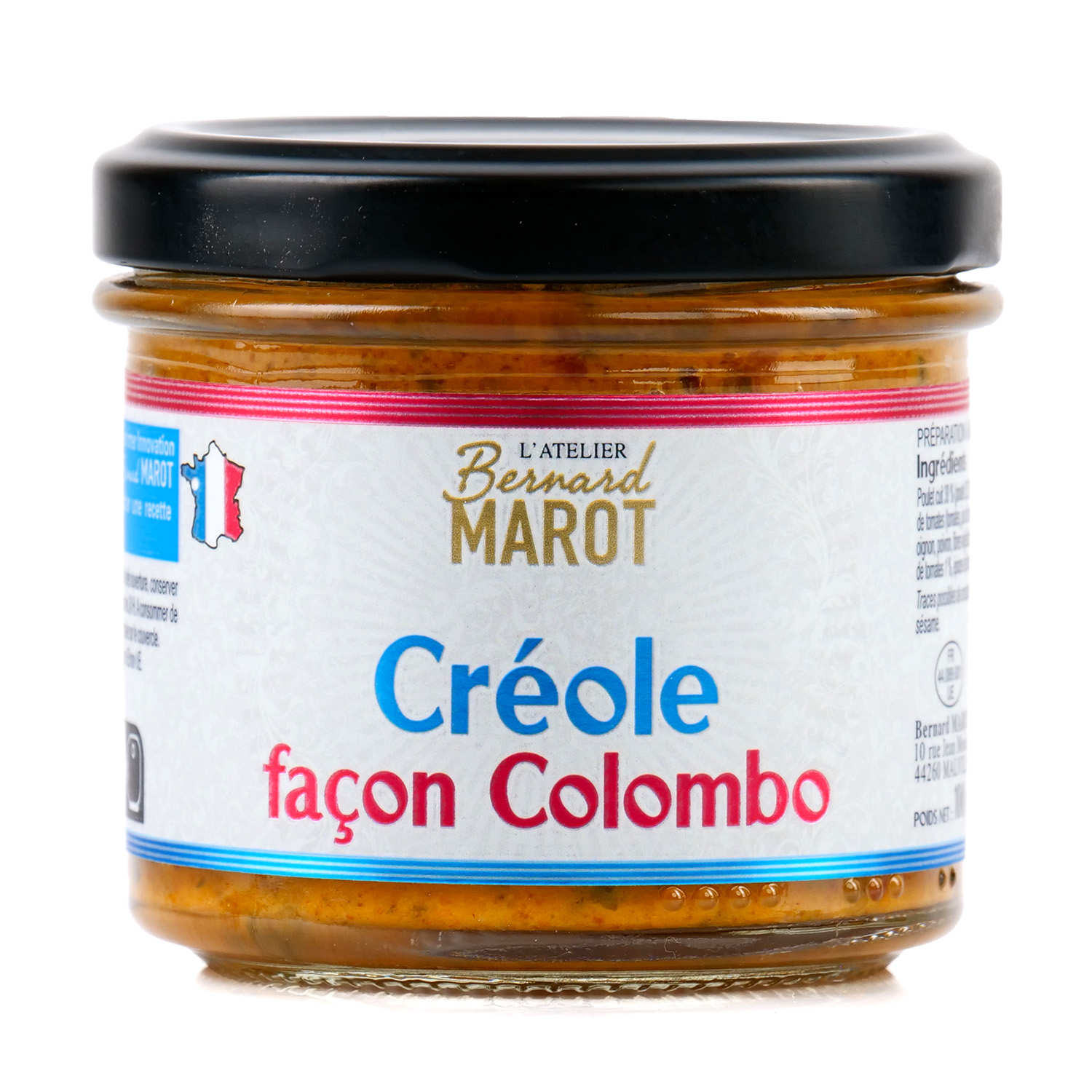 Tartinable créole façon Colombo de poulet - Bernard Marot