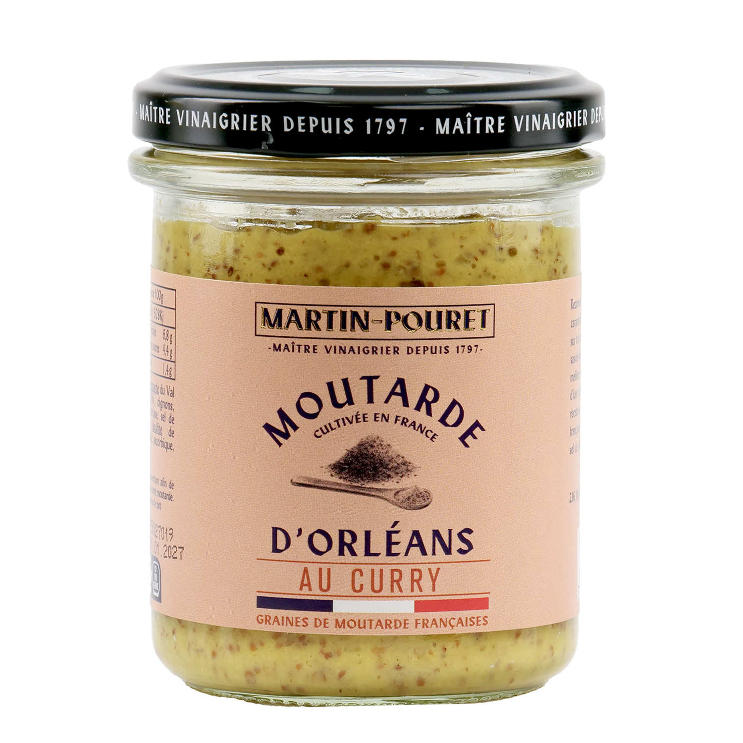 Orleans Mustard with Curry - Martin Pouret