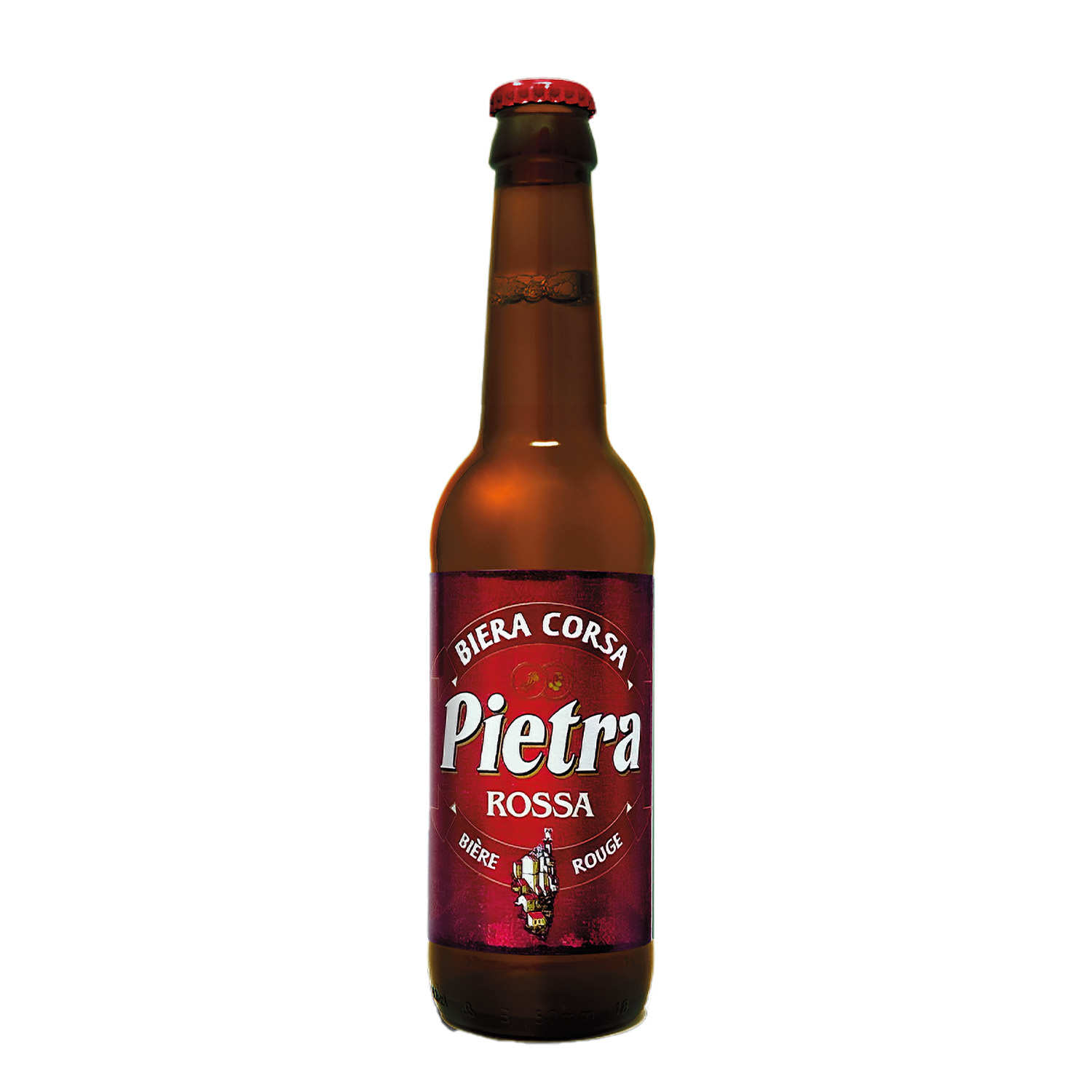 Pietra Rossa - Bière de Corse rouge 6,5% - Brasserie Pietra