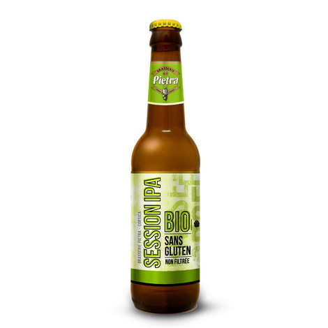 Corsican IPA organic and gluten-free beer - Pietra 4.5% - Brasserie Pietra