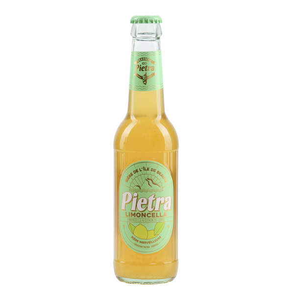 Pietra Limoncella - White Corsican beer with lemon 6% - Brasserie Pietra