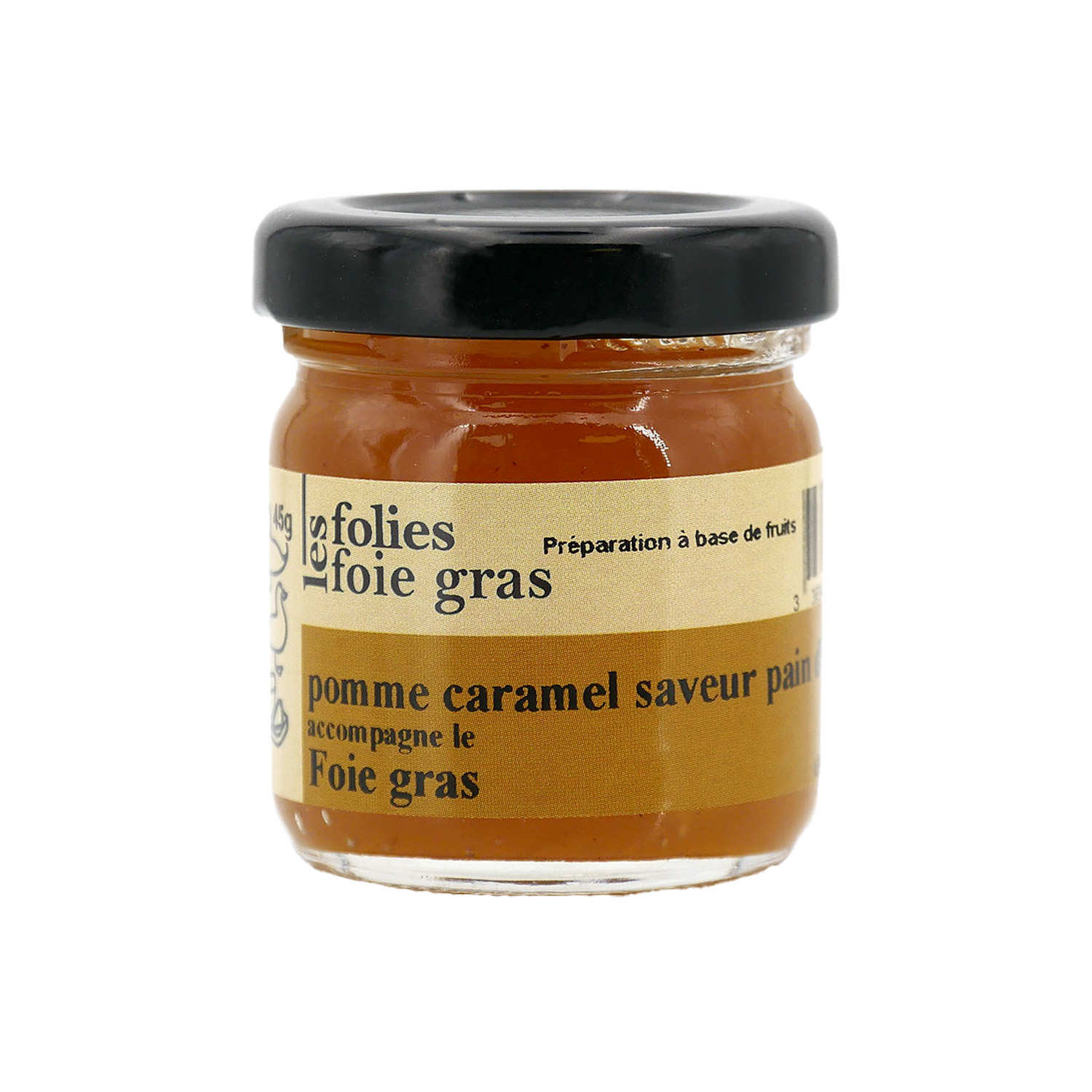 Mini confit de pomme et miel saveur pain d'épices - Folies Foie Gras ...