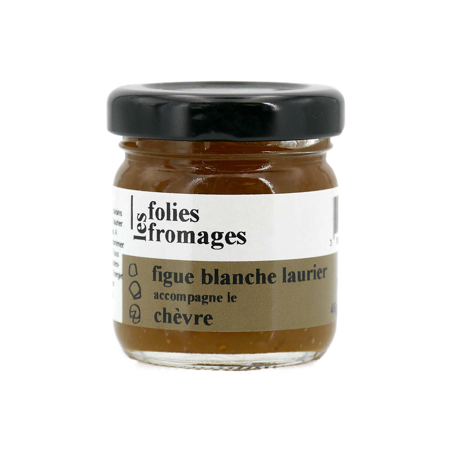 Mini white fig, bay leaf and raisin confit - Cheese Folies - Les Petits ...
