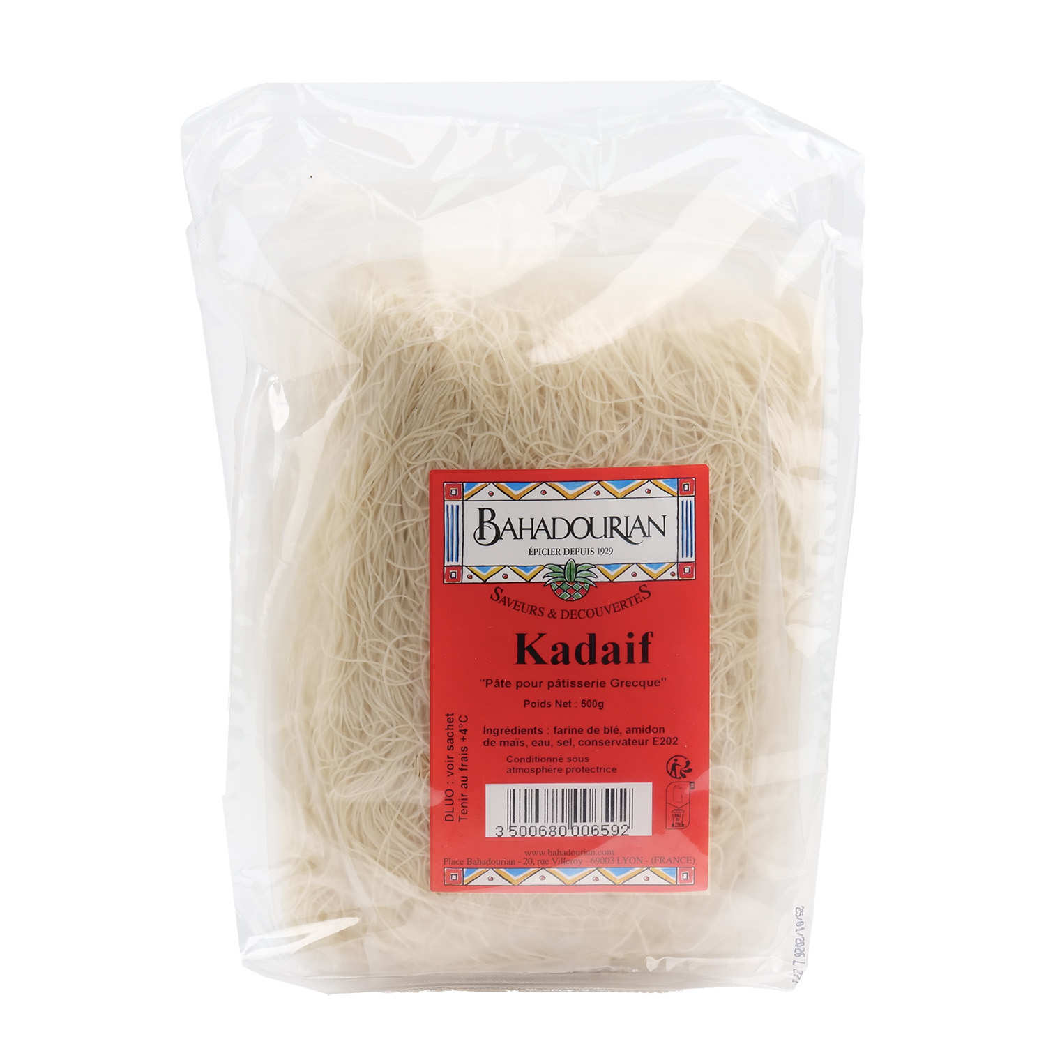Kadaïf - vermicelles de pâte fraiche - Bahadourian