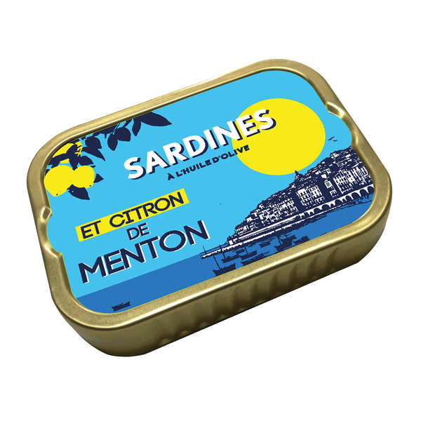 Sardines à l'huile d'olive et citron de Menton IGP - Corsican Brothers