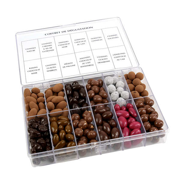 Boîte Maison de la Chatine 12 compartiments - Assortiment de ...