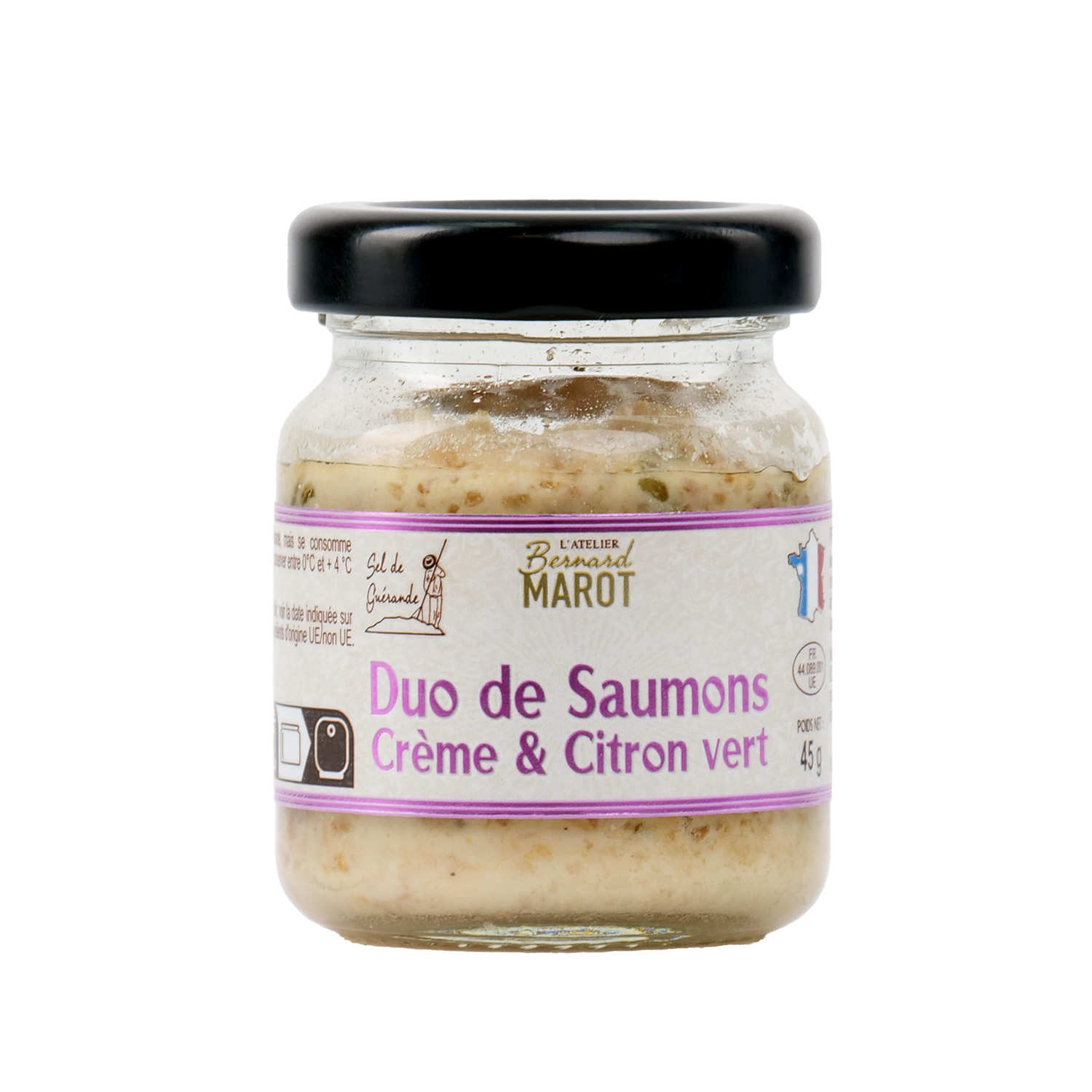 Mini tartinable - Saumon crème citron - Bernard Marot
