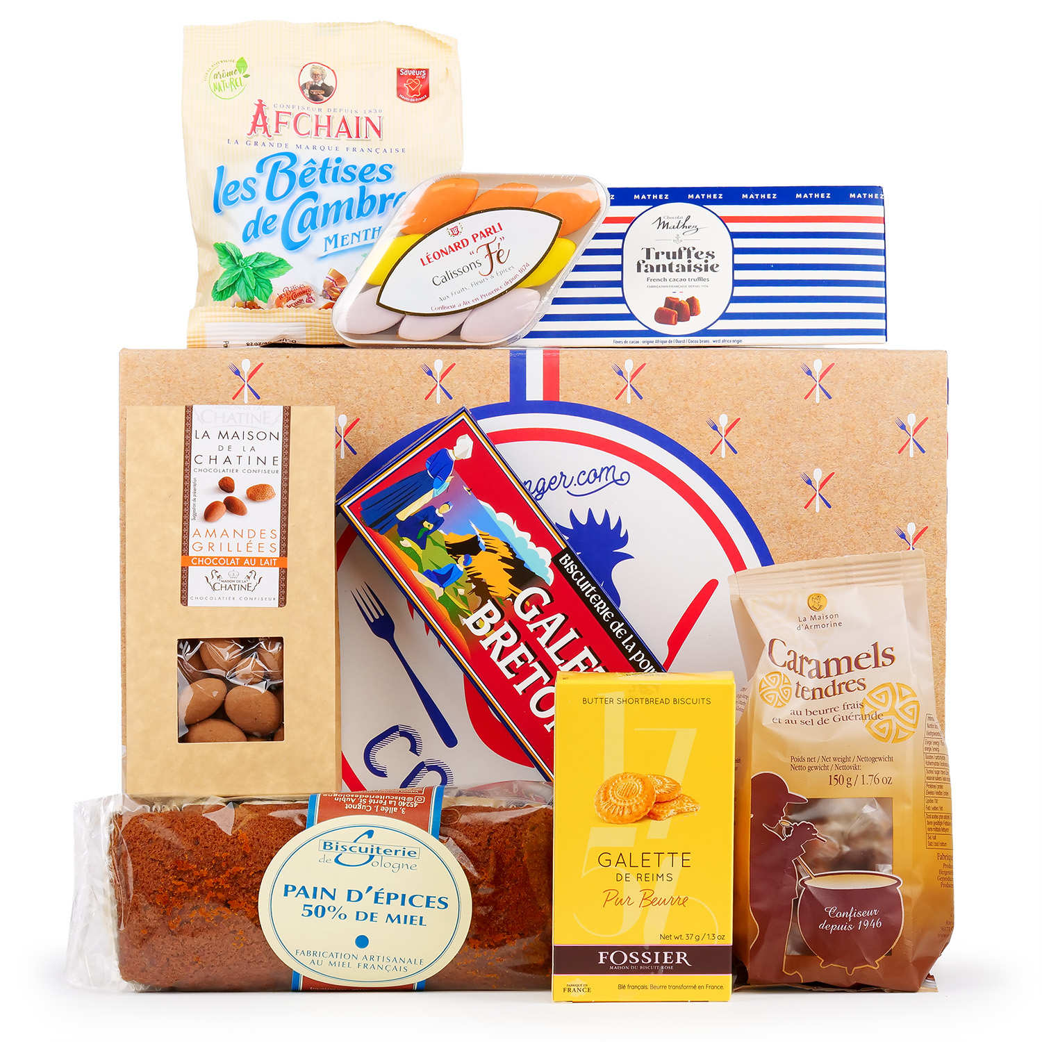 Gift Box of Delicacies Made in France - BienManger Paniers Garnis