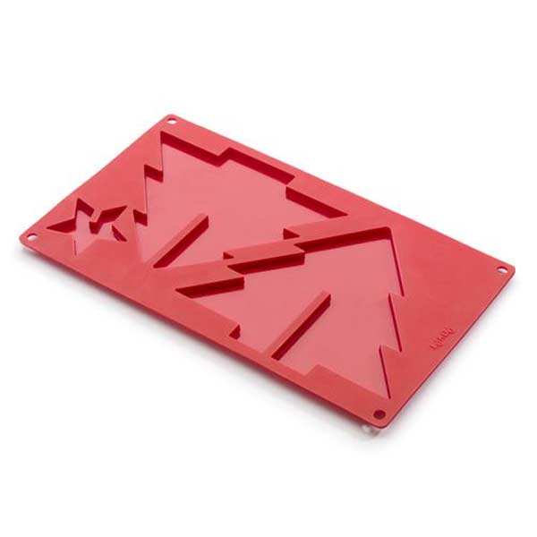 Moule silicone sapin 3D avec étoile pour chocolat - Lékué