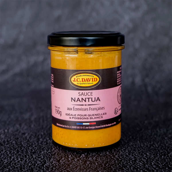 Nantua sauce with French crayfish - J.C.David