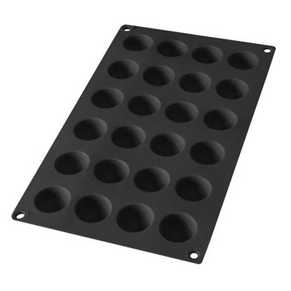 Moule demi sphères professionnel en silicone (24 cavités de 3cm) - Lékué Moule demi sphères professionnel en silicone (24 cavités de 3cm) - Lékué
