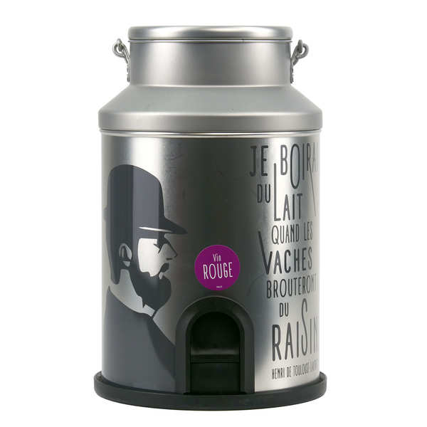 Pot au lait 3L - Vin rouge Duras/Gamay IGP Comté Tolosan - Vinovalie