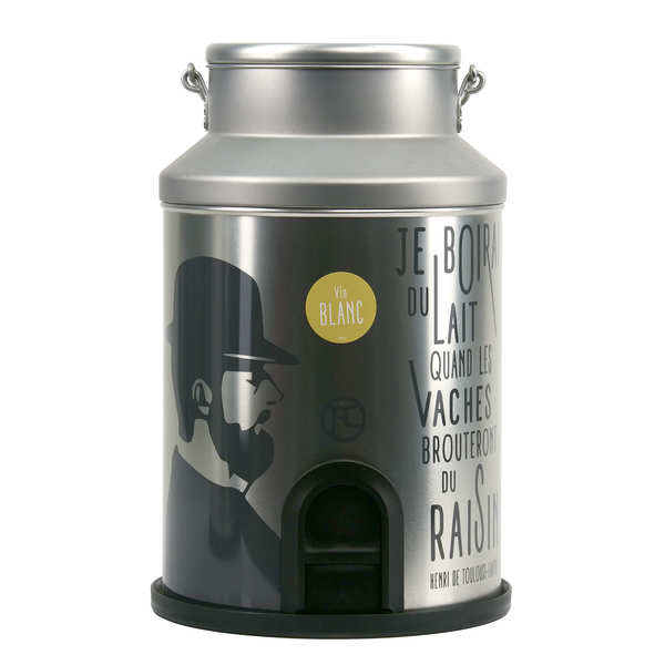 Pot au lait 3L - Vin blanc sec Sauvignon IGP Comté Tolosan - Vinovalie