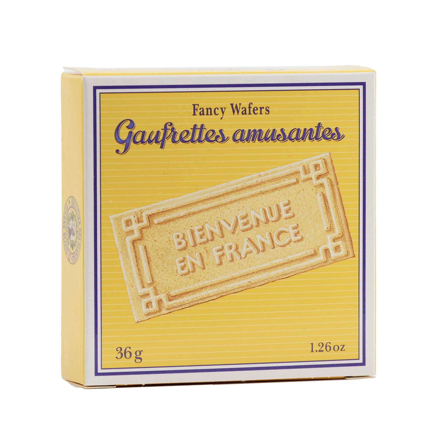 The Real Fun Vanilla Wafer - Discovery Box - Biscuiterie Eugène Blond