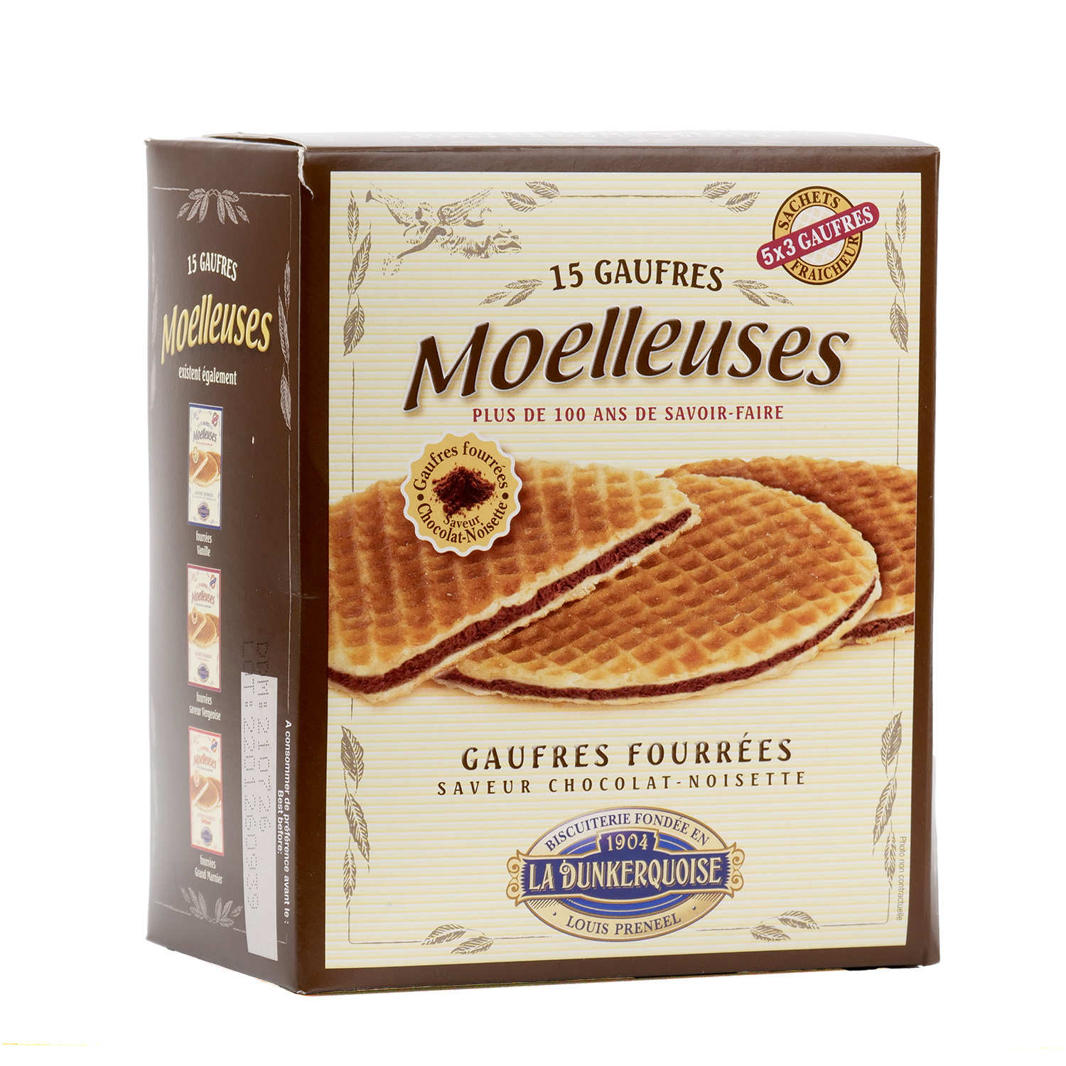 Les véritables gaufres moelleuses fourrées - Choconoisette - La ...