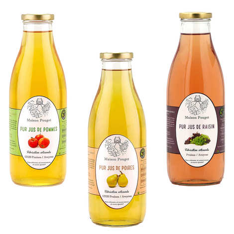 Assortiment de 3 jus de fruits Maison Pouget - Maison Pouget