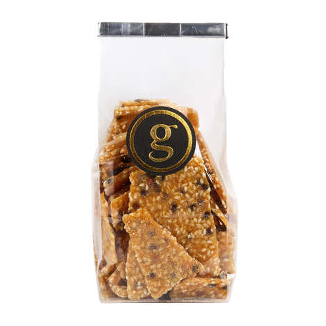 Brittles de la Maison Larnicol - Caramel croquant sésame et sarrasin ...