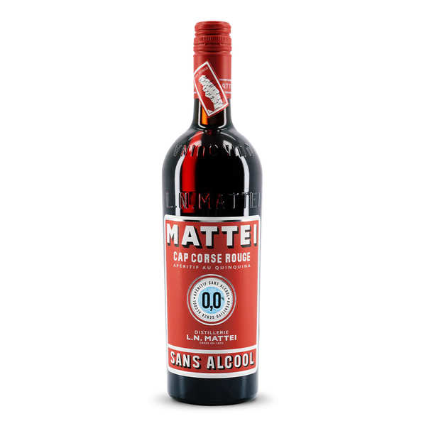 Cap Corse Mattei red aperitif without alcohol 0.0% - L.N. Mattei
