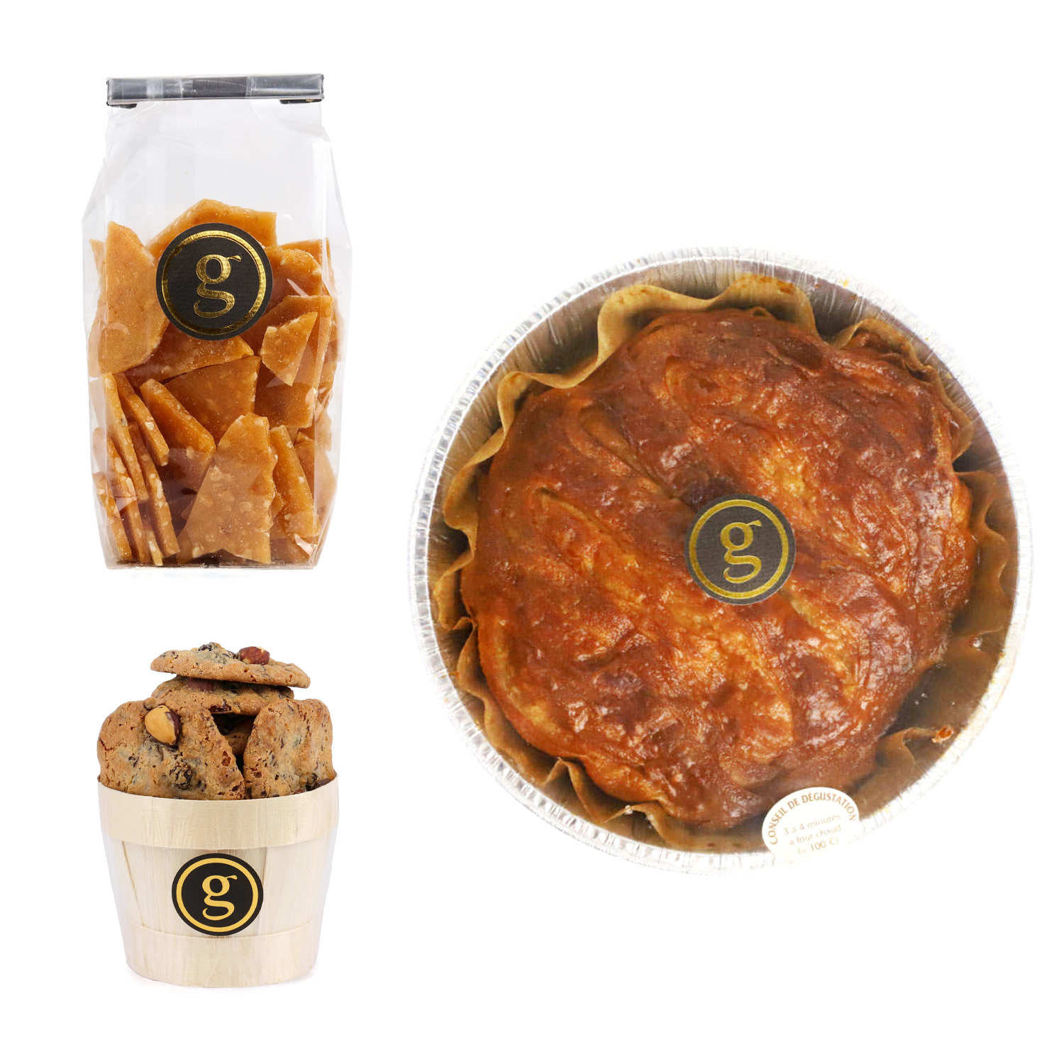 Lot Kouign-Amann Maison G. Larnicol + gourmandises sucrées - Maison ...