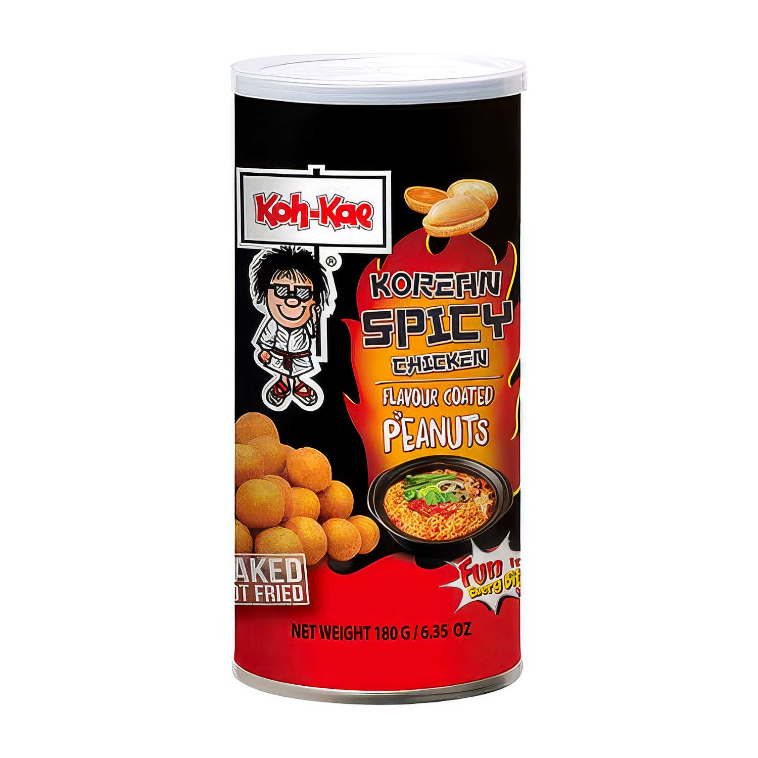 Koh-Kae Coated Peanuts - Korean Spiced Chicken Flavor - Koh-Kae