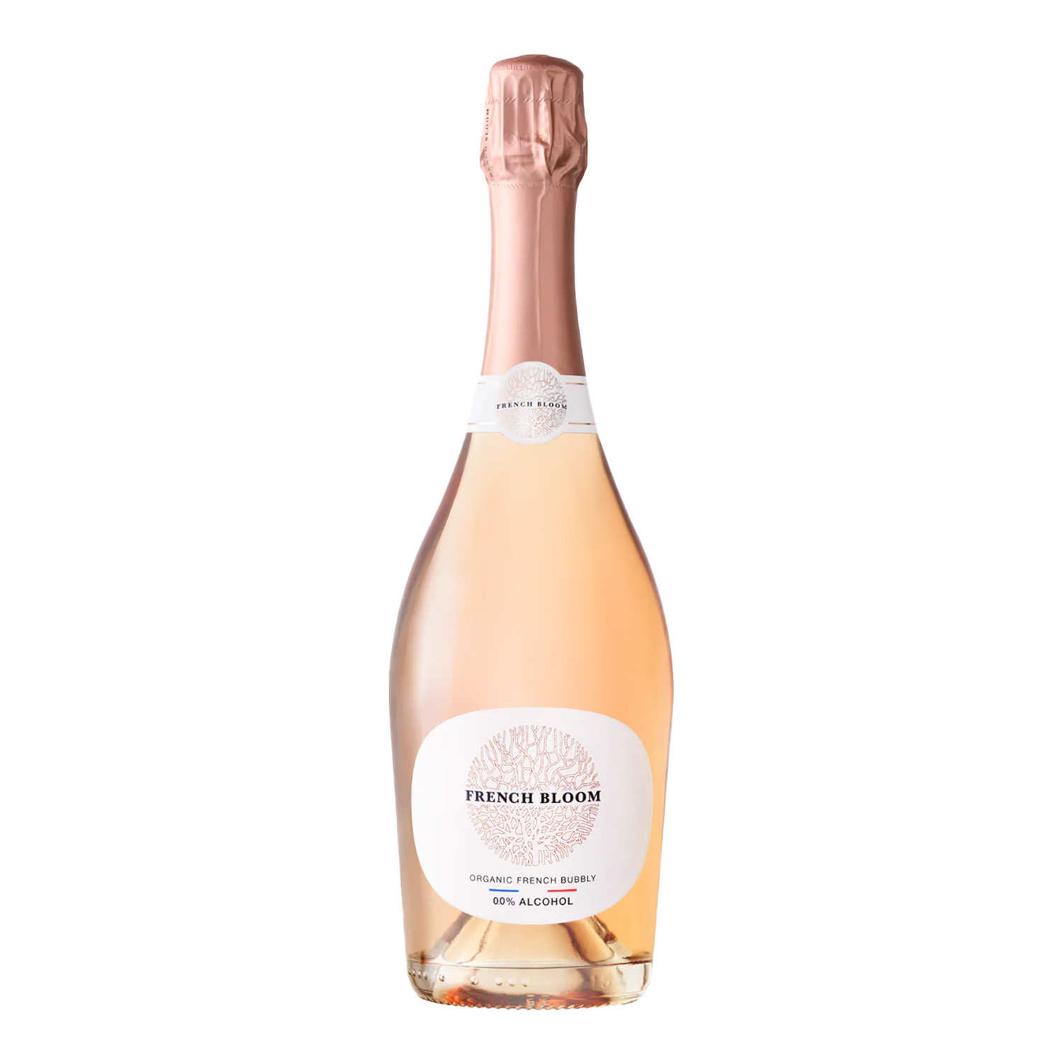 French Bloom Le Rosé - vin rosé pétillant sans alcool et bio - French Bloom