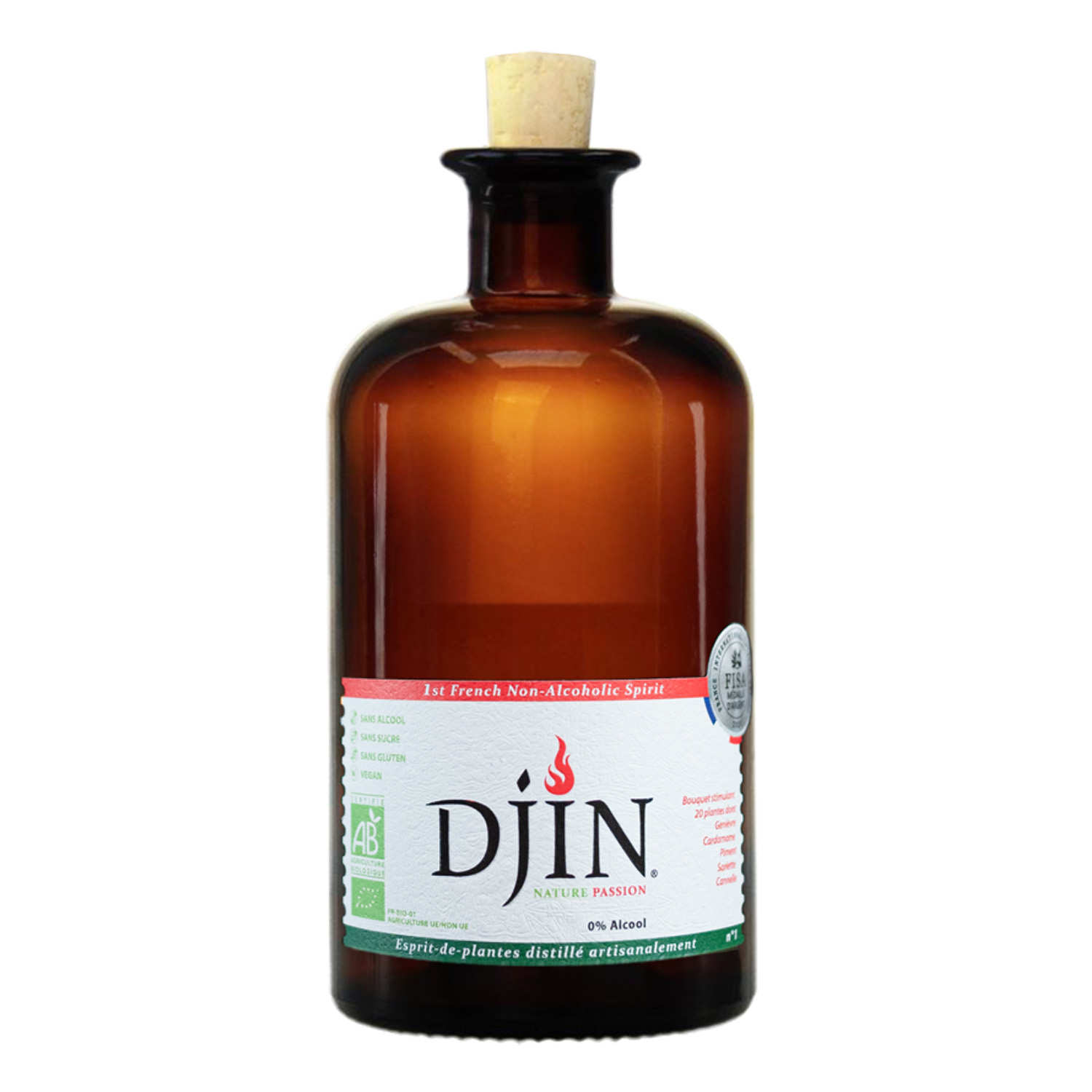 DJIN Nature Passion - French alcohol-free gin - DJIN