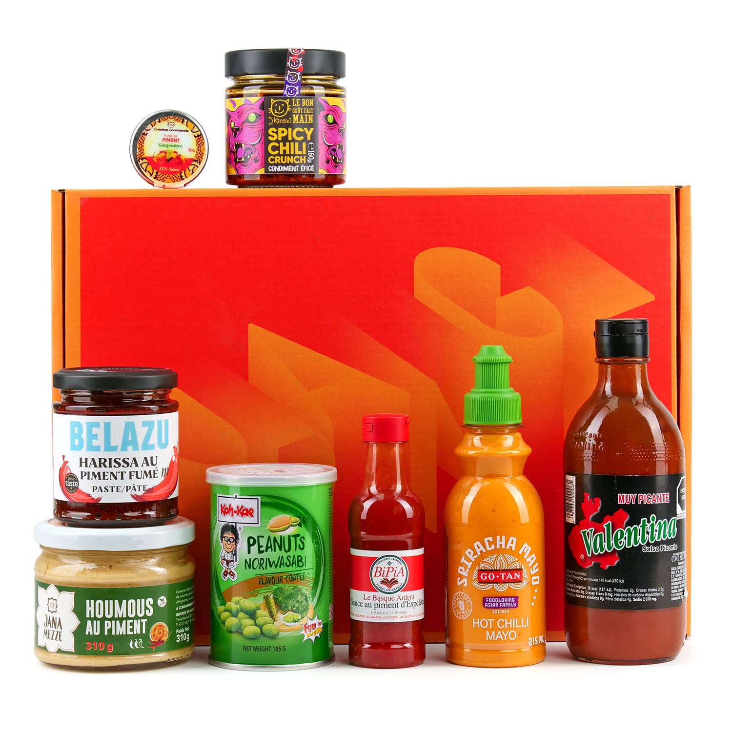 The Hot Spice Box - Assortment of Spicy Products - BienManger Paniers ...