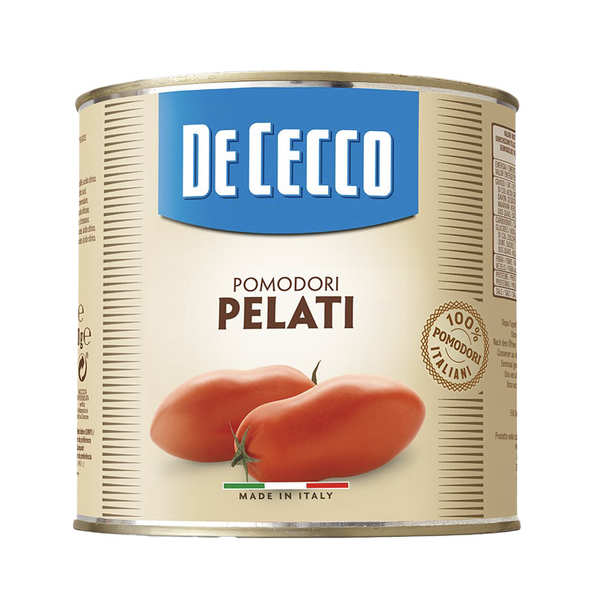 De Cecco peeled long tomatoes - Bulk packaging - De Cecco