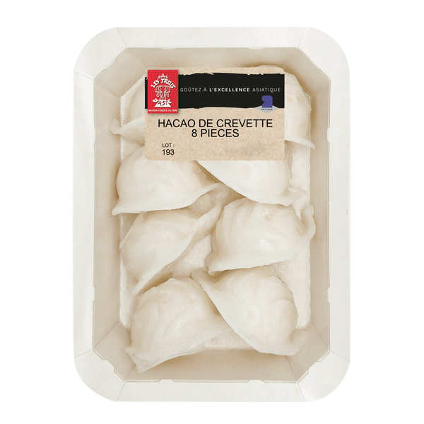Hacao - Ravioli aux crevettes - Plat traiteur frais - Les Trois d'Asie