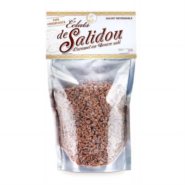 Eclats de caramel au beurre salé Salidou - La Maison d'Armorine