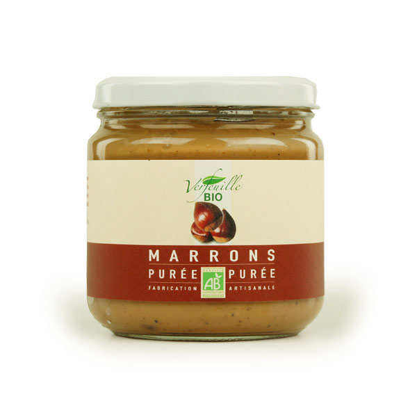 Purée de marrons bio des Cévennes - Verfeuille