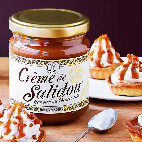 Salidou, crème de caramel au beurre salé - La Maison d'Armorine
